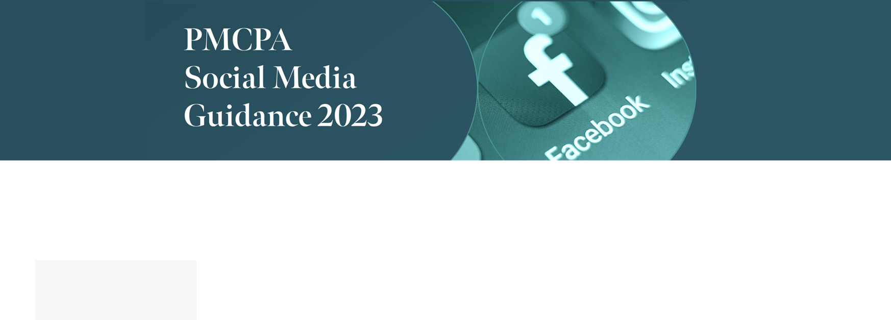 medDigital Blog: What the 2023 PMCPA Social Media Guidance means for you